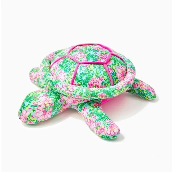 Lilly Pulitzer | Other | Nwt Lilly Pulitzer Shelly Turtle Stuffed ...